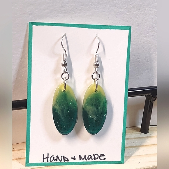 Hand Crafted | Jewelry | Handmade Resin Earrings | Poshmark
